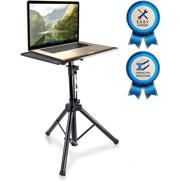Pyle-Pro PLPTS4 Pro DJ Laptop Tripod Adjustable Stand For Notebook ...