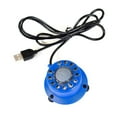 Penn-Plax LED Air Stone for Aquariums with Colorful LED Light Effects ...