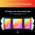 4 Inch Smart Scene Wall Switch 86-Type Touch Screen Center Control ...