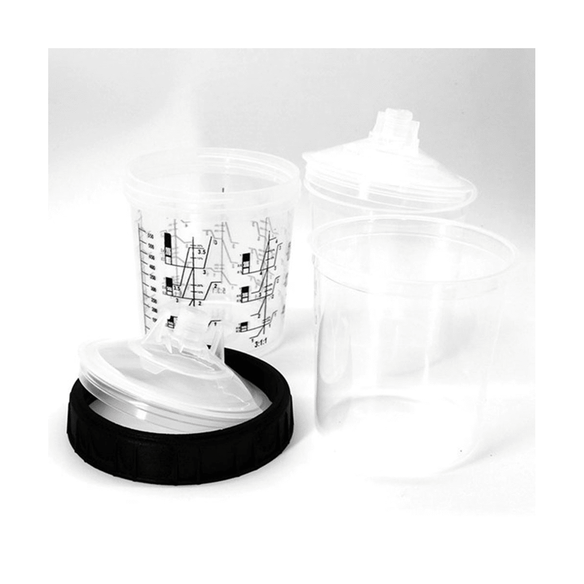 THEEN 1Set 600CC Disposable Paint Cup Spray Cup Paint Mixing Tank Type theen-1set-600cc-disposable-paint-cup-spray-cup-paint-mixing-tank-type