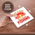 3drose, Just a Guy Who Loves Fishing. Funny Artsy Gift for a Cool ...