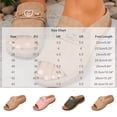 Bkhluea Women Rhinestone Heart Buckle Wedge Slide Sandals Slip On ...