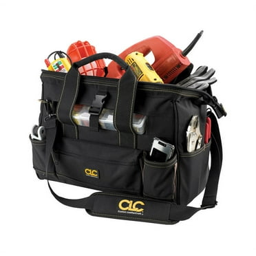 Clc Tech Gear Led Lighted 14 In. Bigmouth Tool Bag - Walmart.com