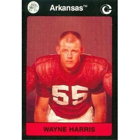 Wayne Harris Football Card (Arkansas) 1991 Collegiate Collection No.93 ...