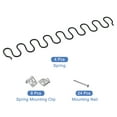 Uxcell 4Pack 15.7" Flat Sofa Spring Replacement Kit for Furniture Couch ...
