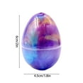 Slime Egg Crystal Mud Kit, Colorful Sparkling Sky Slime, DIY Low Boron ...