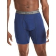 Hanes Men's Comfort Flex Fit Ultra Soft Cotton Stretch Long Leg Boxer Briefs, 3 Pack, Sizes S ...