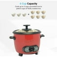Courant Rice Cooker 6-Cup (Cooked), Removable Non-Stick Bowl, One Touch ...