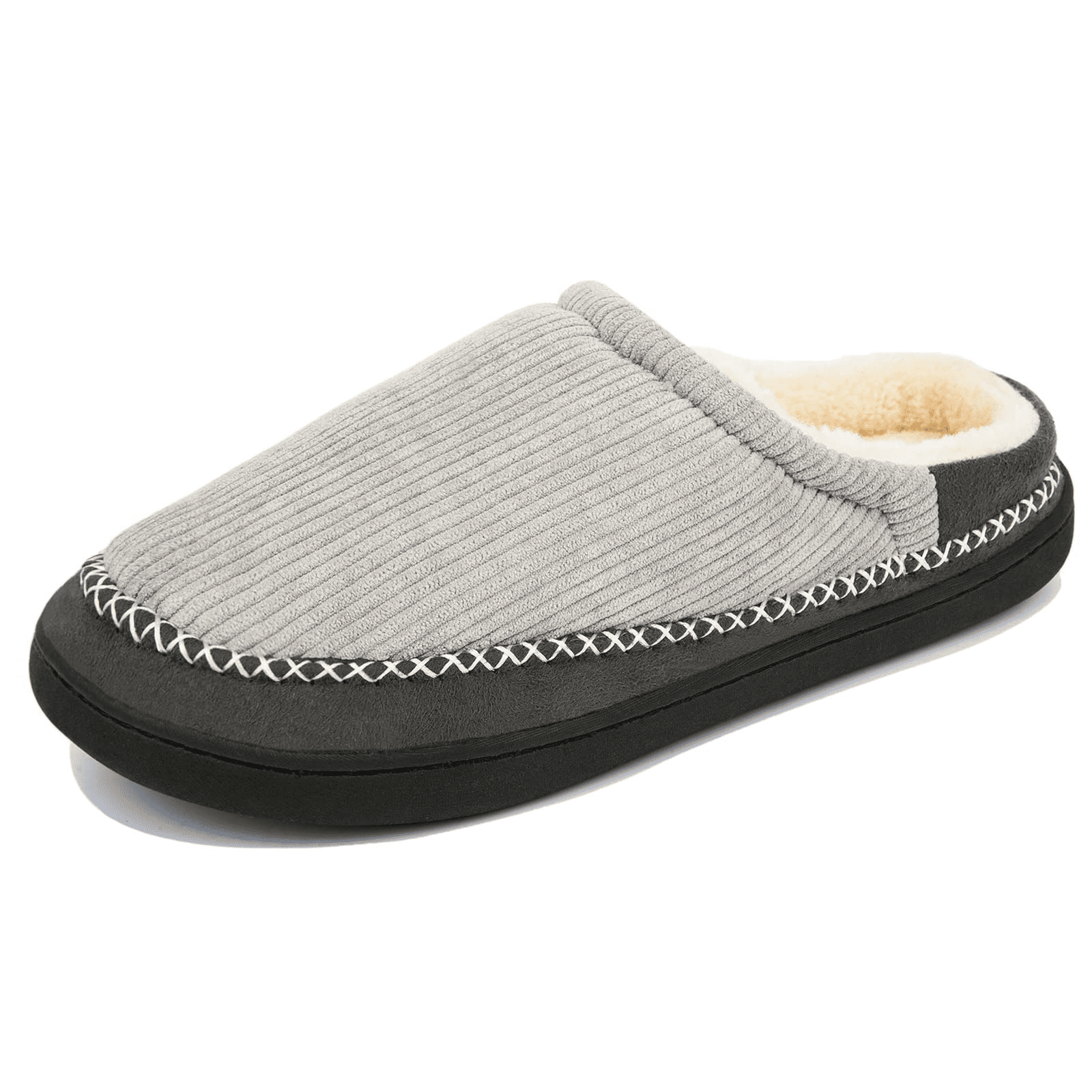 NeedBo Men's Slippers Memory Foam House Slippers for Men Indoor Outdoor ...