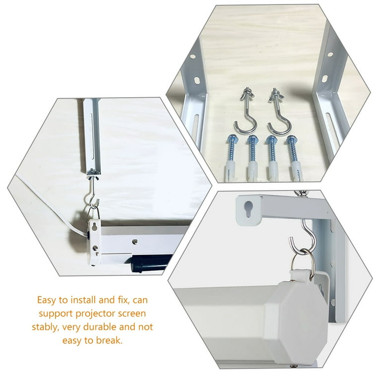 Projector Screen Mounting Brackets Sii Universal Projector Screen