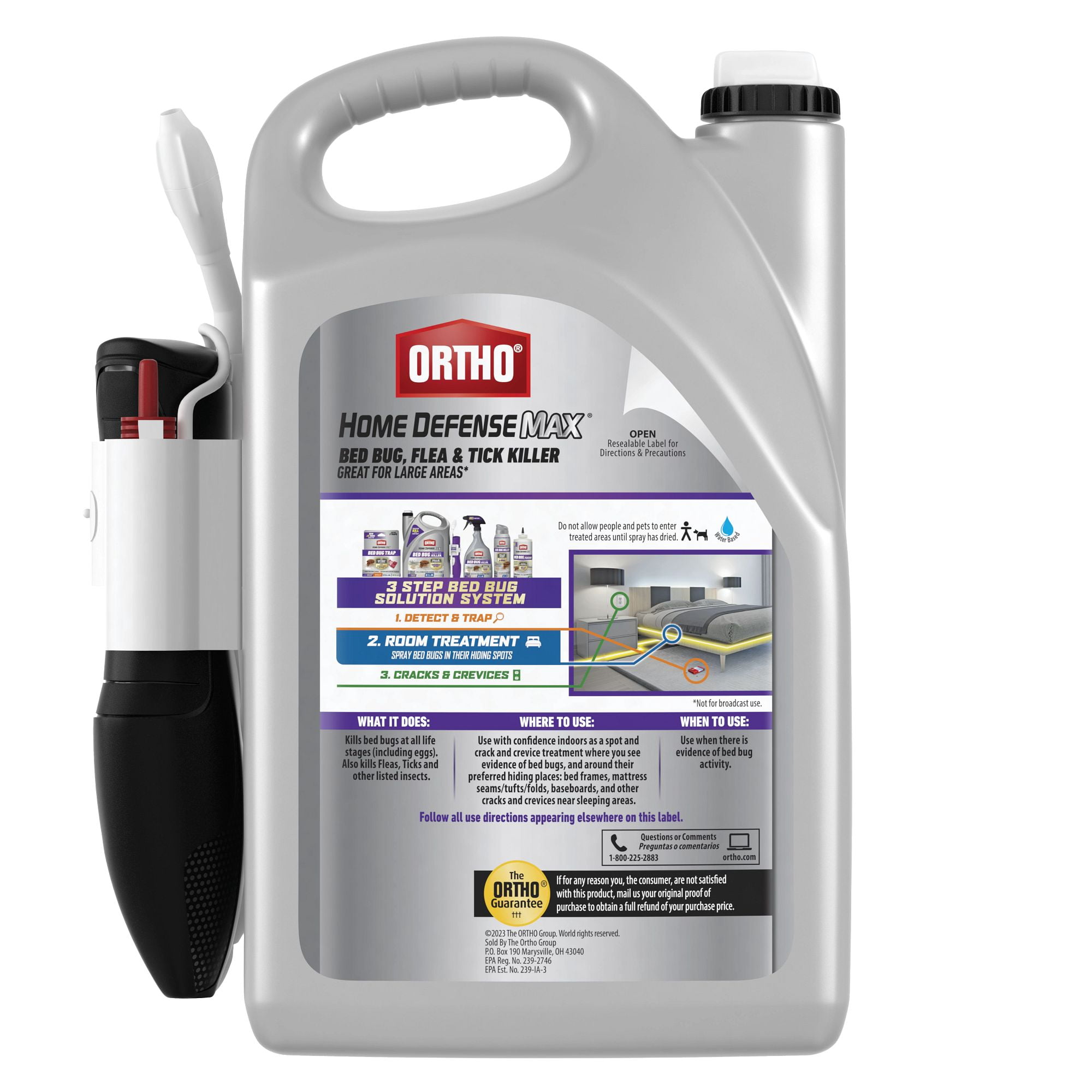 Ortho bed bug killer store