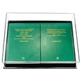 Deluxe Clear Acrylic Book, Stamp, or Coin Collection Display Case (A029 ...