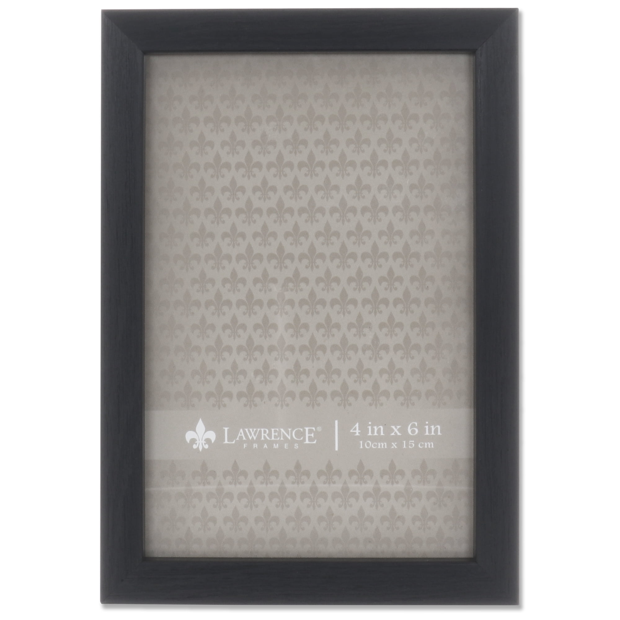 4x6 Black Picture Frame - Chloe Collection - Walmart.com