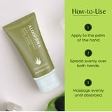 Aloderma Aloe Hand Moisturizer with 66% Organic Aloe Vera - Dry Hands ...