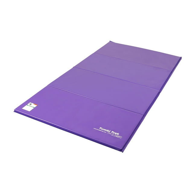 Tumbl Trak Tumbling Panel Mat, Purple, 4ft x 8ft x 2in - Walmart.com