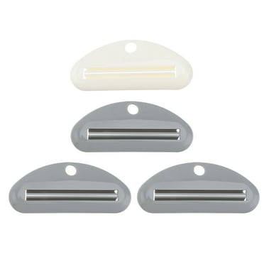 Set of 4 EZ Plastic Tube Squeezers, Toothpaste Dispenser, Bathroom ...