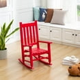 BplusZ Wooden Children's Size Indoor Rocking Chair, Small Youth Porch ...