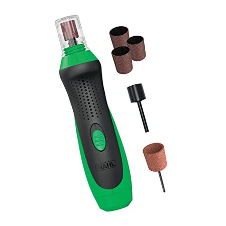 WAHL clipper Lithium Ion Nail grinder with concave Rounding Tip and ...