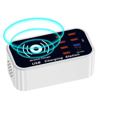 8 USB Charging Ports Fast Charging Station Portable 8 ports universal ...