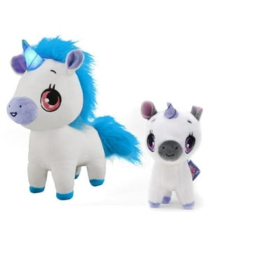 Wish Me Unicorn with Blue Hair & Horn - Walmart.com