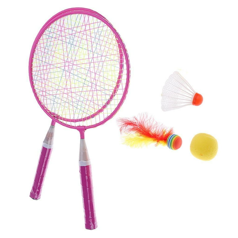 Badminton Racket And Birdie