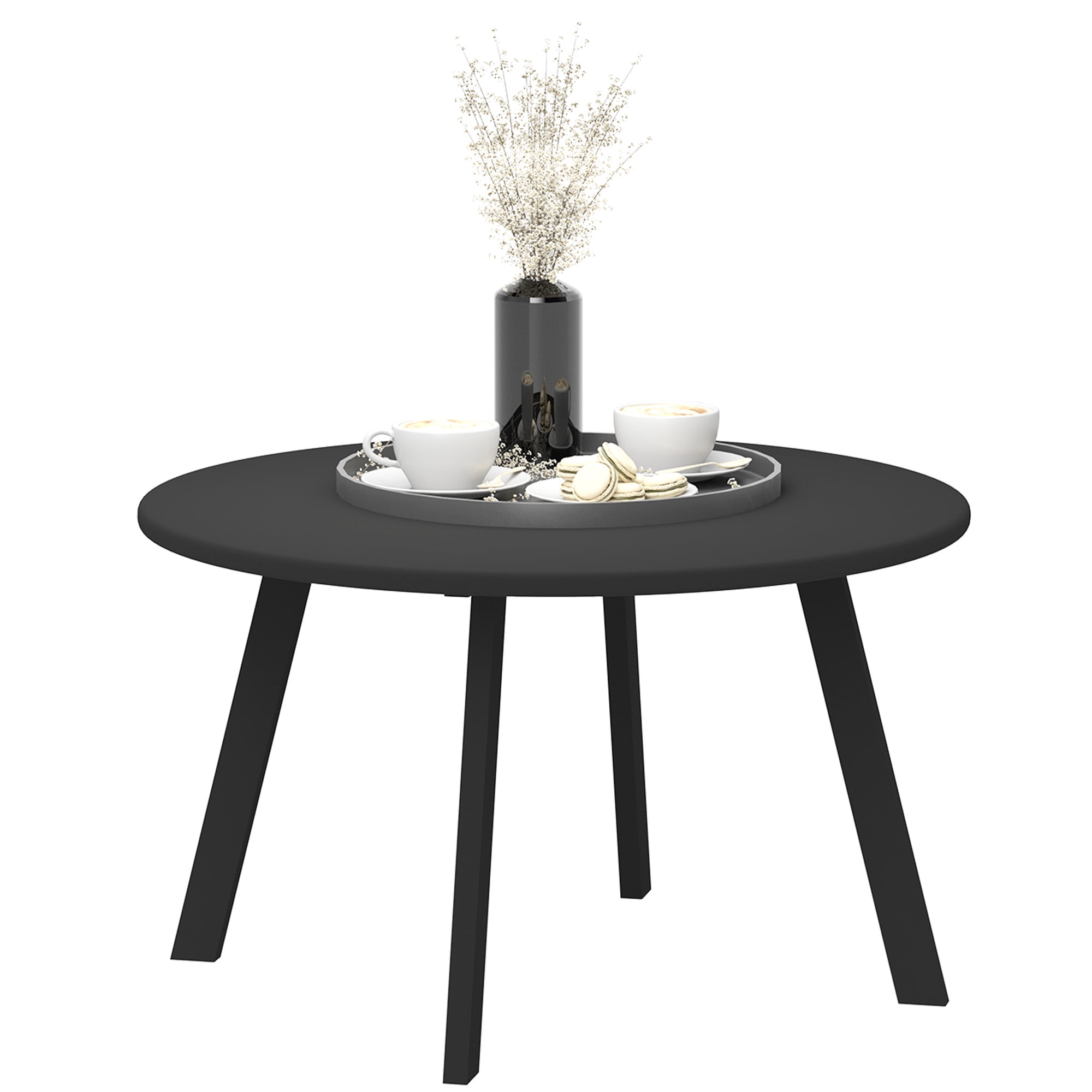 Click here for Outsunny Patio Coffee Table  Round Outdoor Side Ta... prices