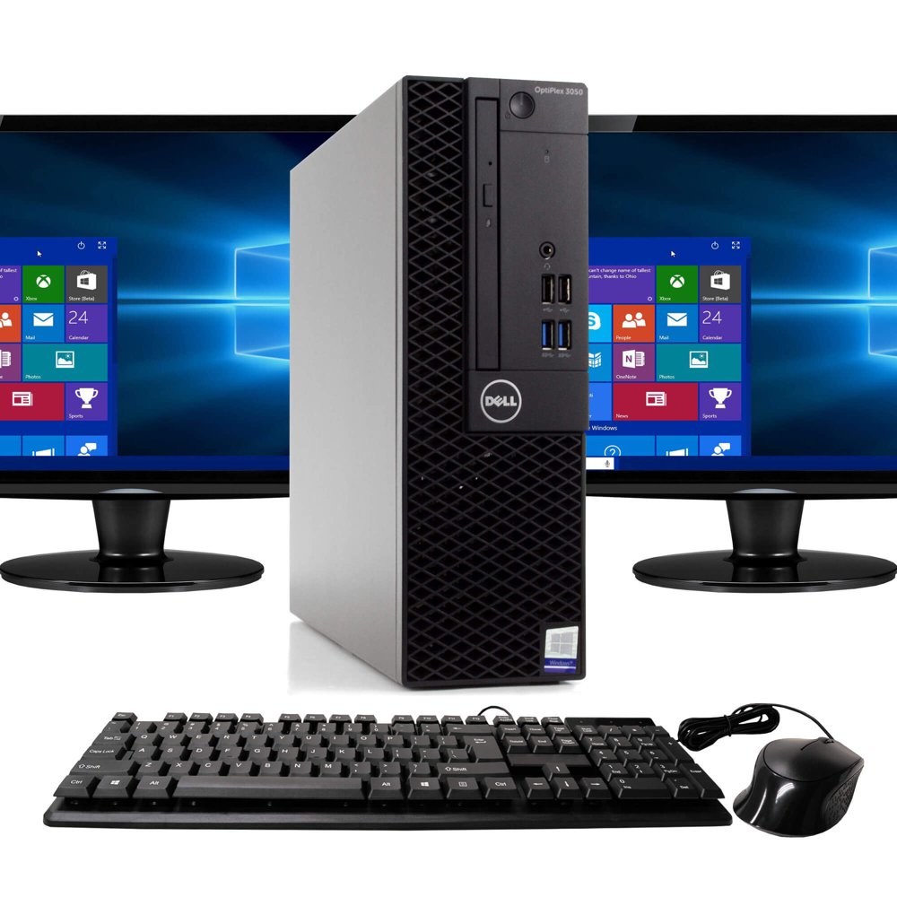 Dell Optiplex 3050 Desktop Computer PC, 3.20 GHz Intel i5 Quad Core Gen ...