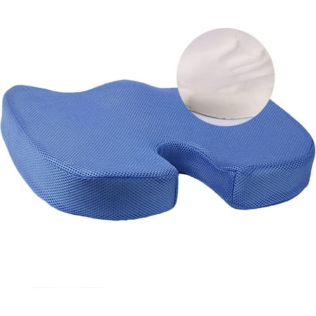 Memory Foam Coccyx Cushion Pads for Tailbone Pain, Seat Cushion Pillow ...