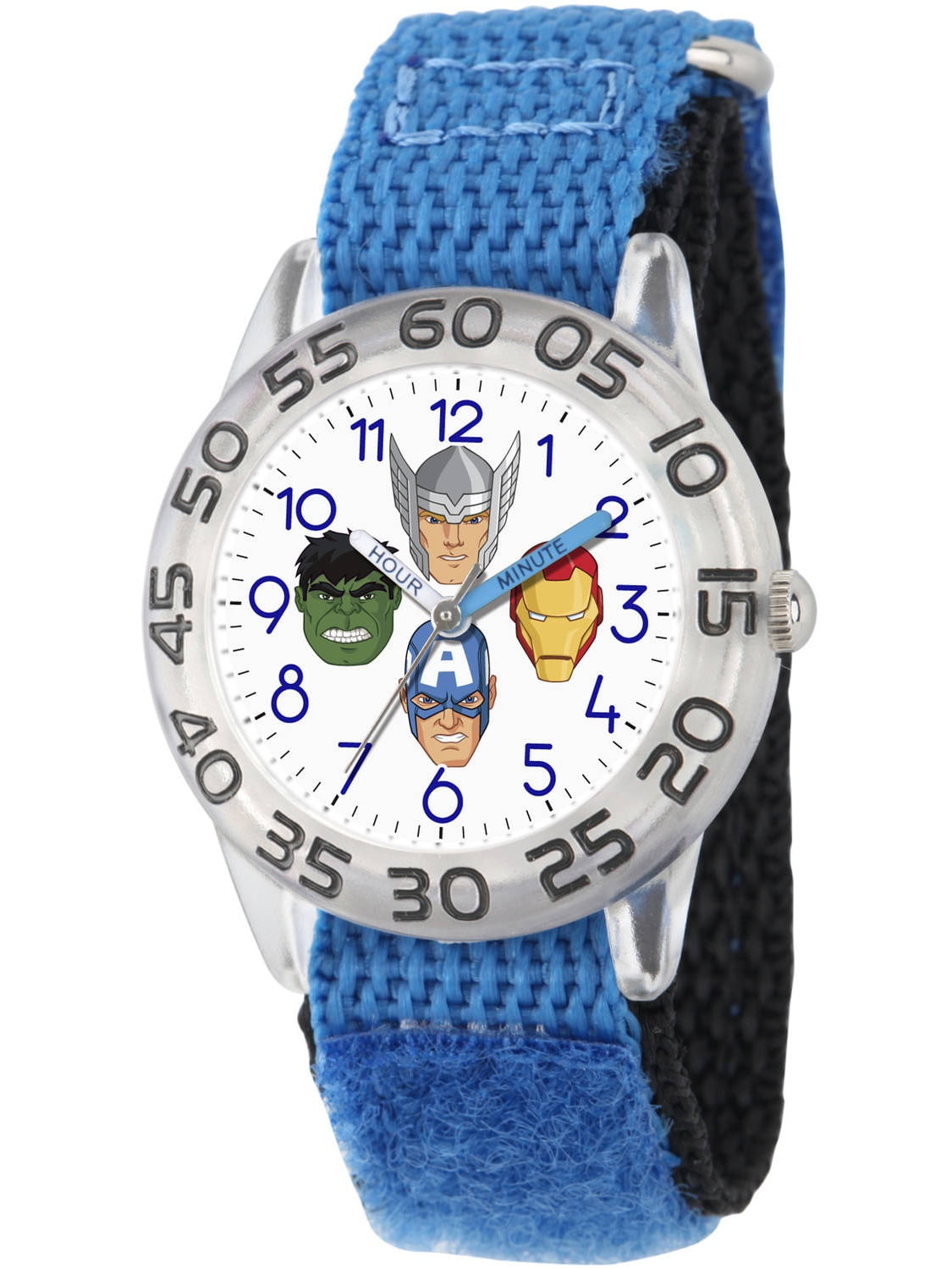 Avengers: Captain America, Hulk, Tony Stark and Thor Boys' Clear ...