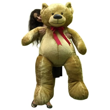 Big Plush American Made Giant 5ft Teddy Bear 5 Feet Tall 60 Inches 152 ...