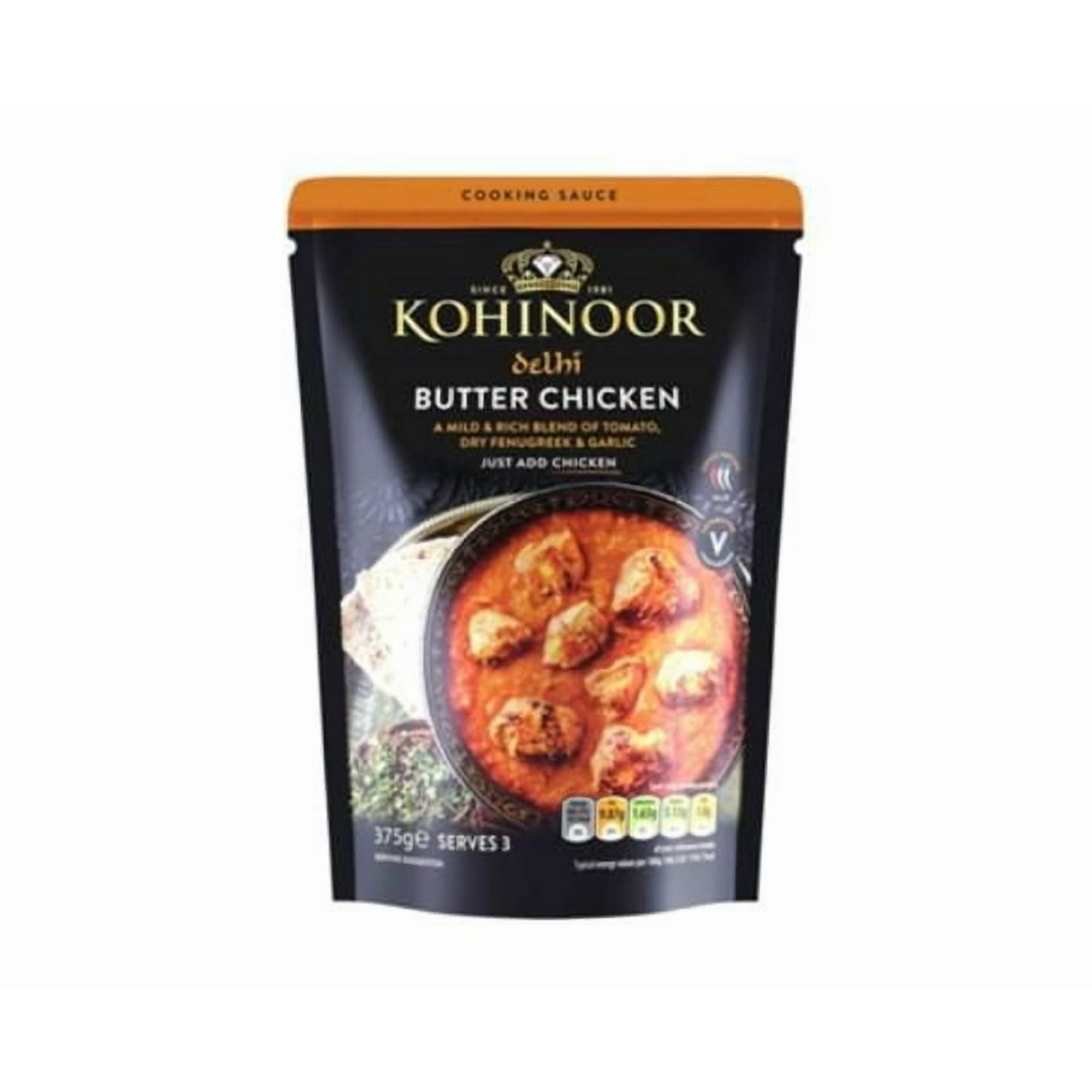 Click here for Kohinoor Butter Chicken Sauce 375g 375 G prices