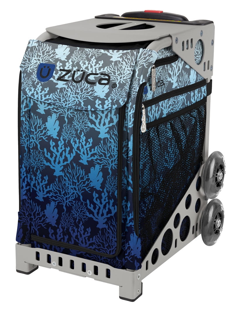 Zuca 18" Sport Bag - Reef with Flashing Wheels (Gray Frame) - Walmart.com