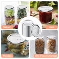 AOOOWER Pack of 60 Mason Jar Lids with Writeable Surfaces for Dates ...