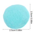 BESTYASH 200Pcs Polyester Pom Poms for Crafting in Fashionable Assorted ...