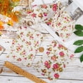 16Pcs 2 Styles Burlap Packing Pouches Drawstring Bags Rectangle with ...