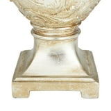 DecMode 14 Carved Gold Polystone Vase - Greek Pot Design - Walmart.com
