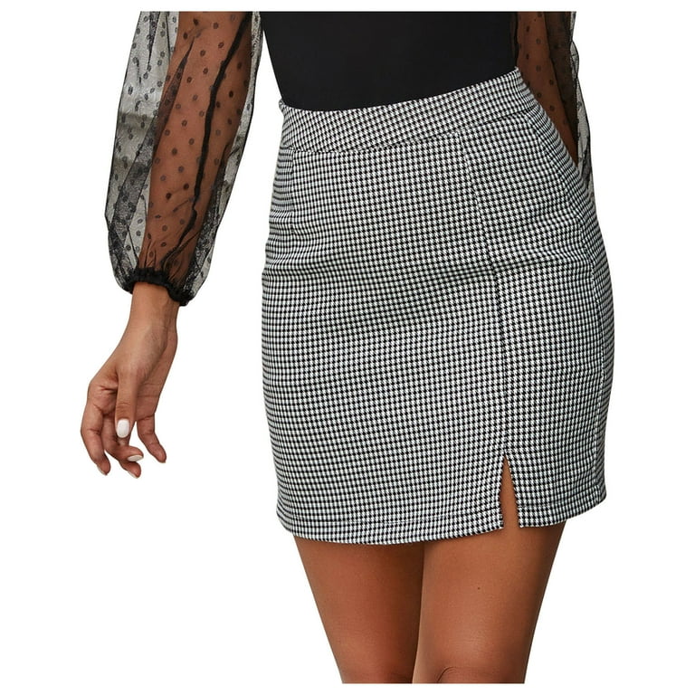 Houndstooth Dresses And Skirts