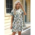 Women'S Summer Dresses Short Sleeve Cute Spring Mini Dress Crewneck ...