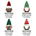 Big Dot of Happiness Red and Green Holiday Gnomes - DIY Shaped ...