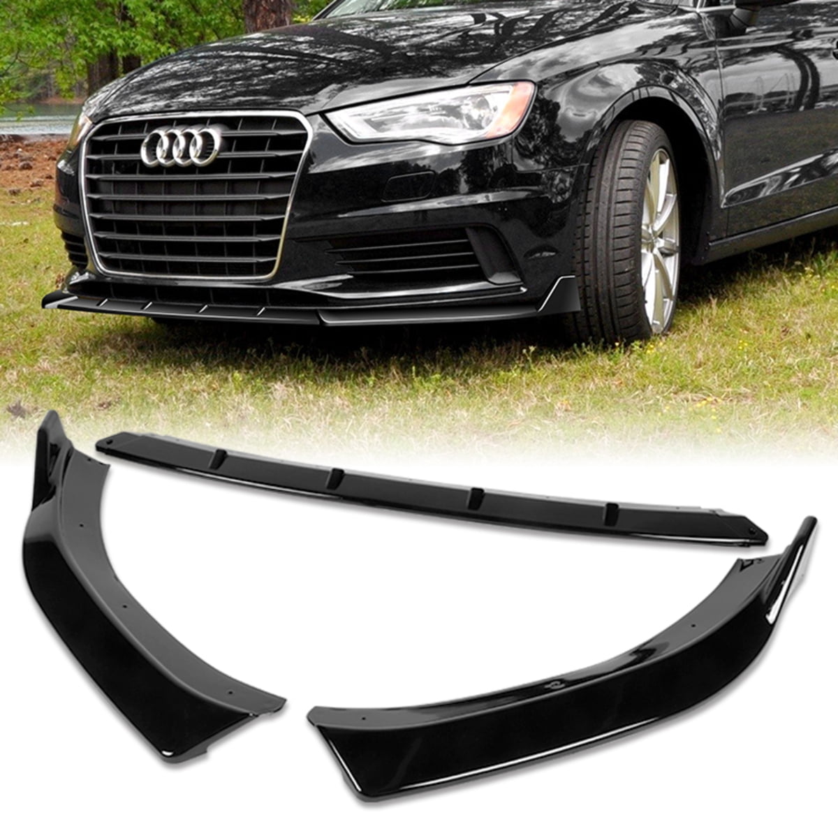 Stay Tuned Performance For 2014-2016 Audi A3 Painted Black Sport Front ...