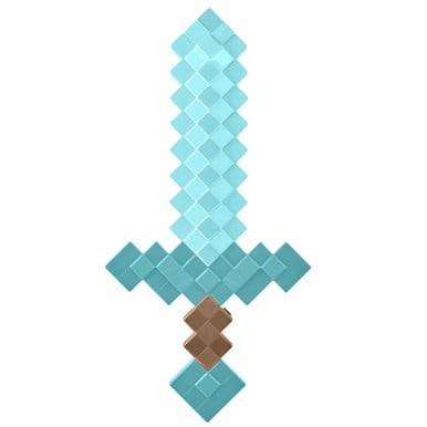 Minecraft Diamond Sword Large Scale Toy 14" | Walmart Canada