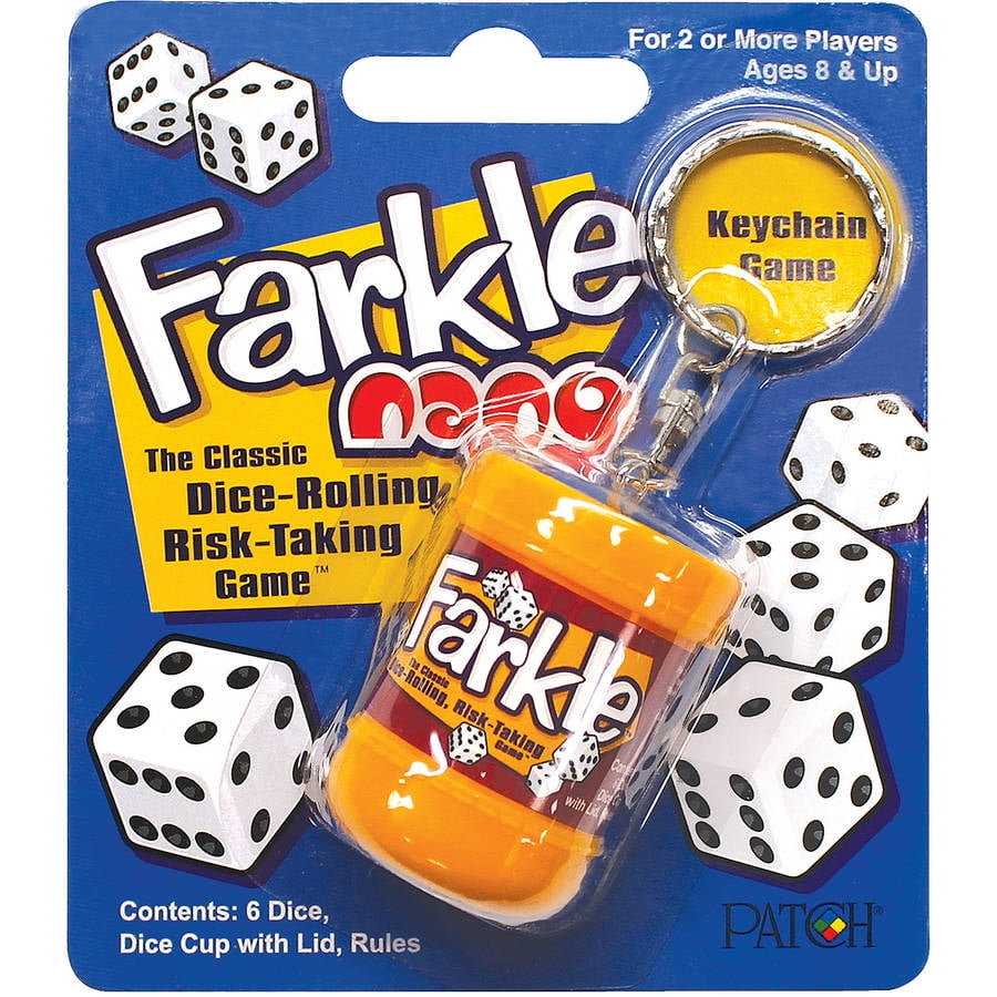 Farkle Nano Keychain Game - Walmart.com
