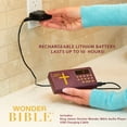 Wonder Bible Electronic Talking KJV Audio Player - Compact and Portable ...