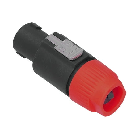 4 Pole Speaker Plug, Twist Lock Audio Connector C-NL4FC Mount Socket ...