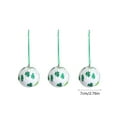 geerera 3pcs Handmade Fabric Decorative Ball, 3-Inch St. Patrick’s Day ...
