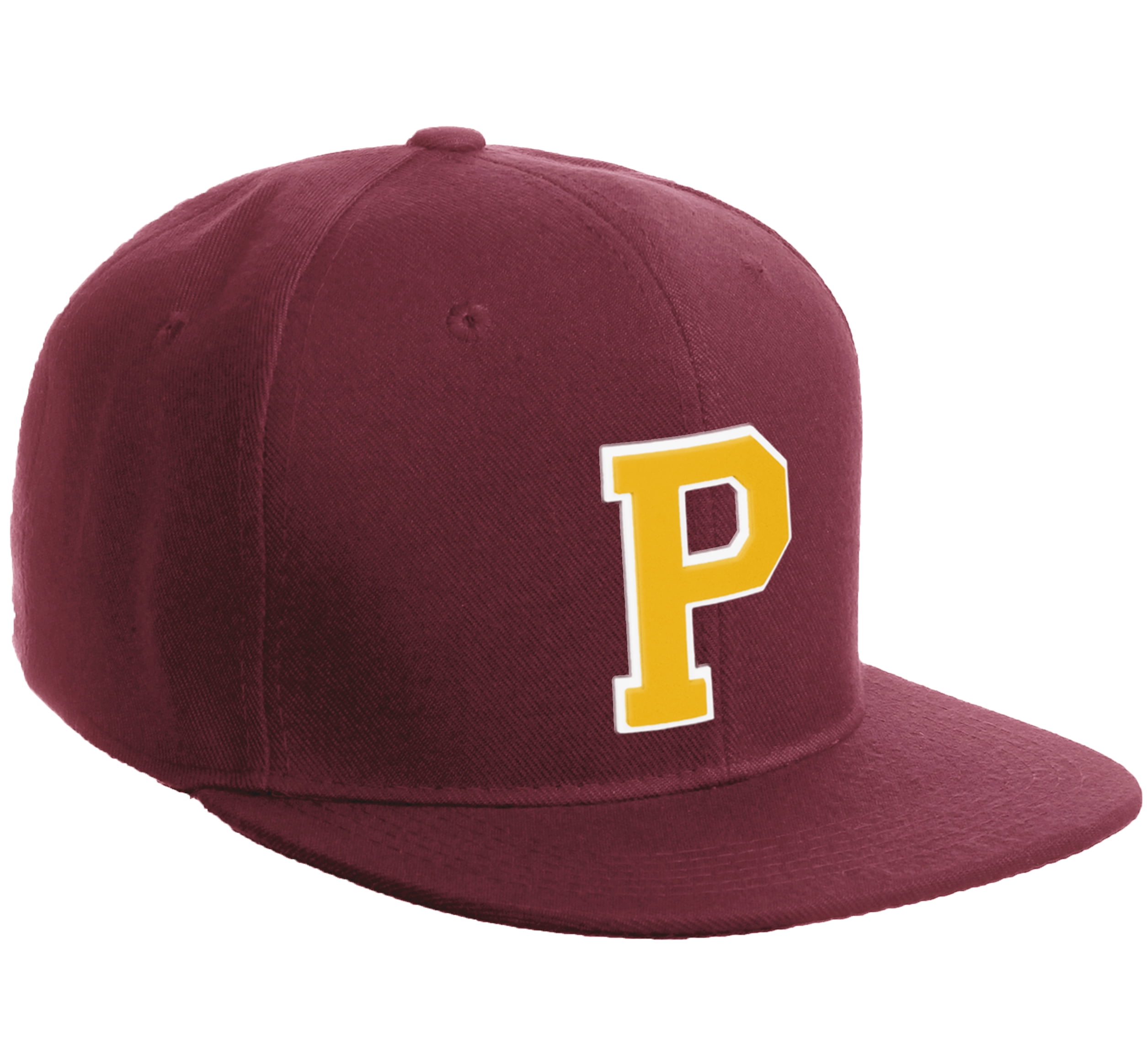 Daxton Classic Snapback Hat Custom A to Z Initial Varsity Letters ...