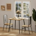 Dinner Table Set for 2, Small Kitchen Table and Chairs Set for Small ...