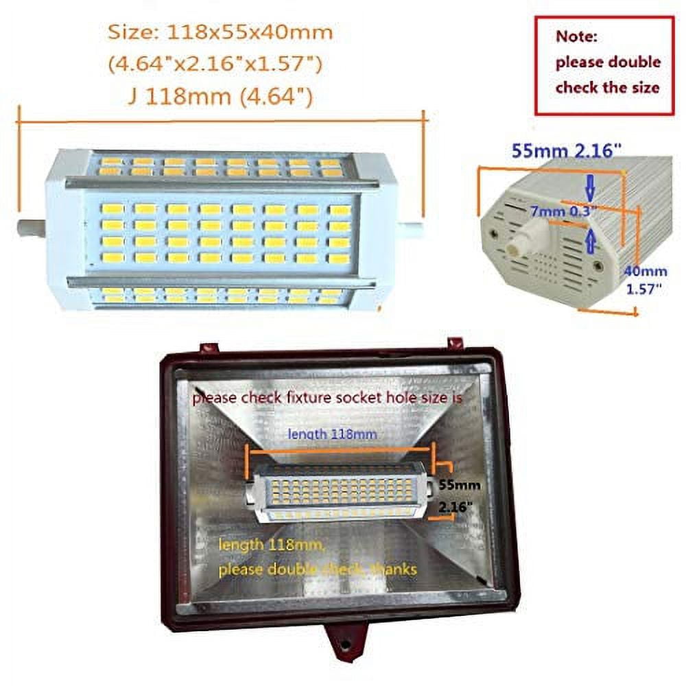 Click here for Qlee R7s Led J118 118mm Dimmable Bulb 30w Day Ligh... prices