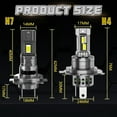 H7 H4 LED Bulb CANBUS Car Headlight High Power Auto Spotlights Super ...