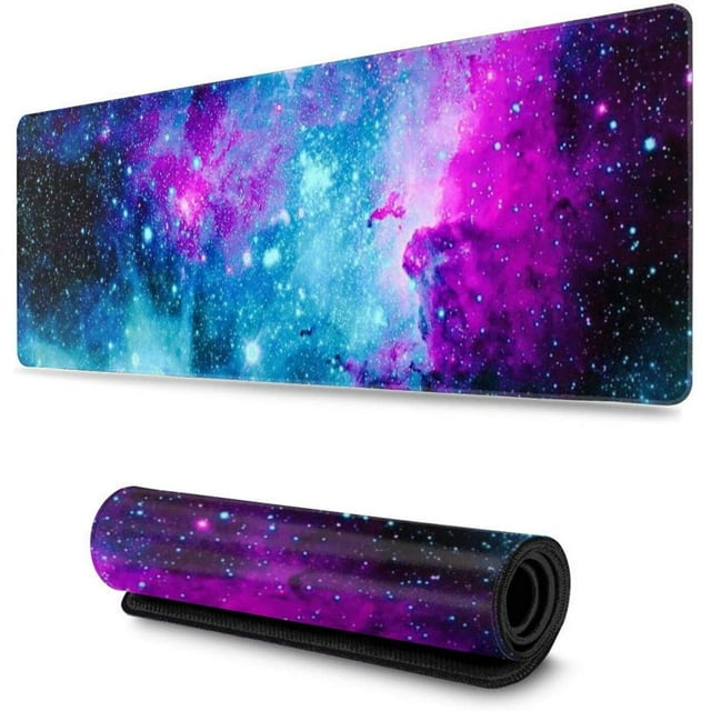 Galaxy Mouse Pad Desk Mouse Mat Large Size 11.8x31.5 inch Computer ...
